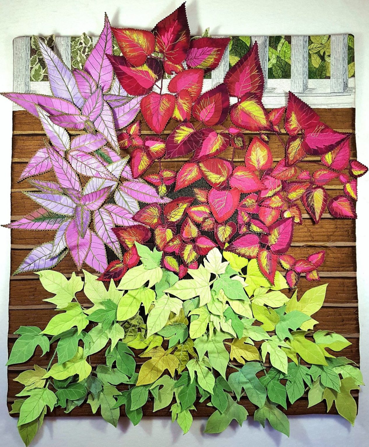 3 Dimensional Quilts – Sue Colozzi – Fiber Art